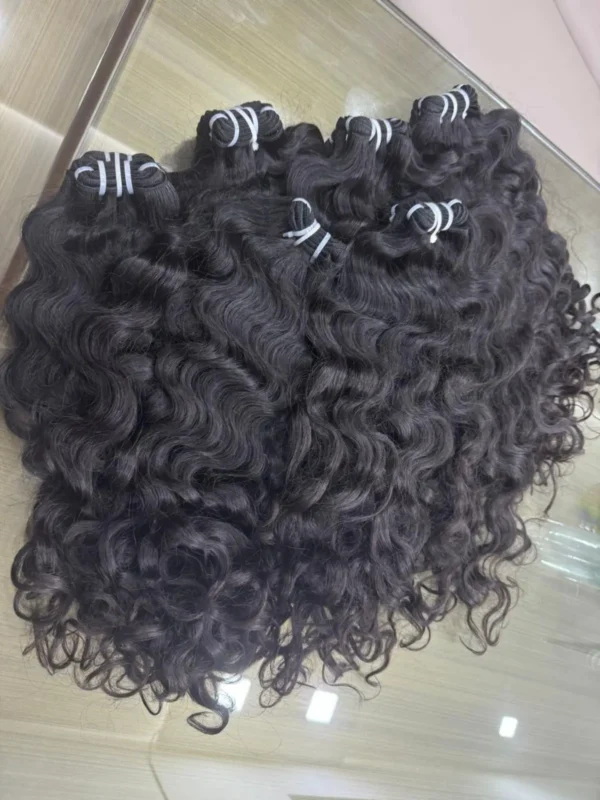 Temple Curly Hair - Glam Indian Remy Hair